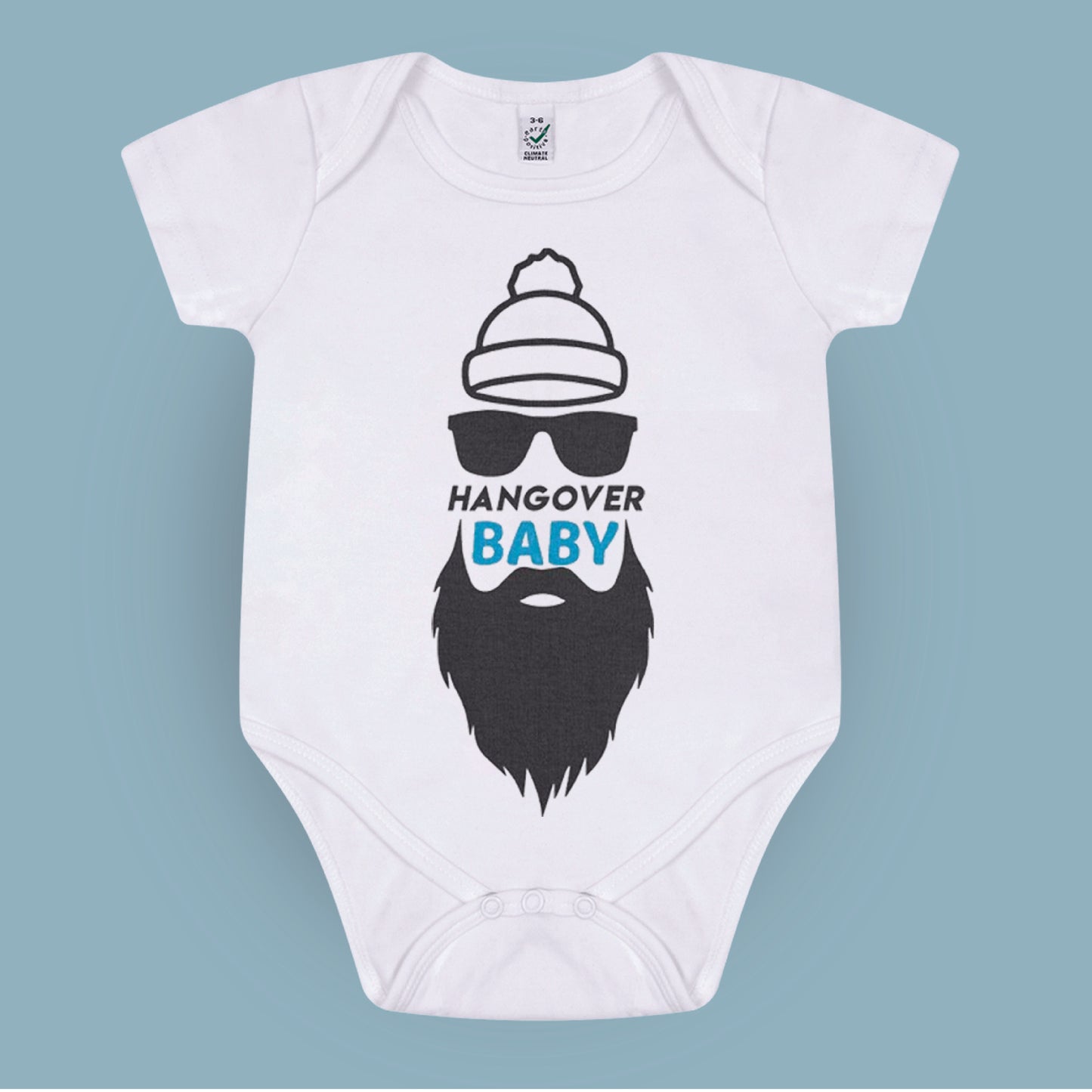 Hangover baby printed baby grow unisex bodysuit one piece ...